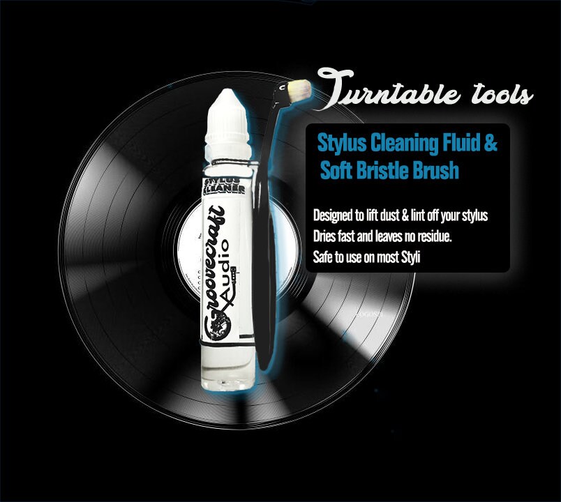 Turntable Needle / STYLUS CLEANING KIT - for Record Player Cartridge ...