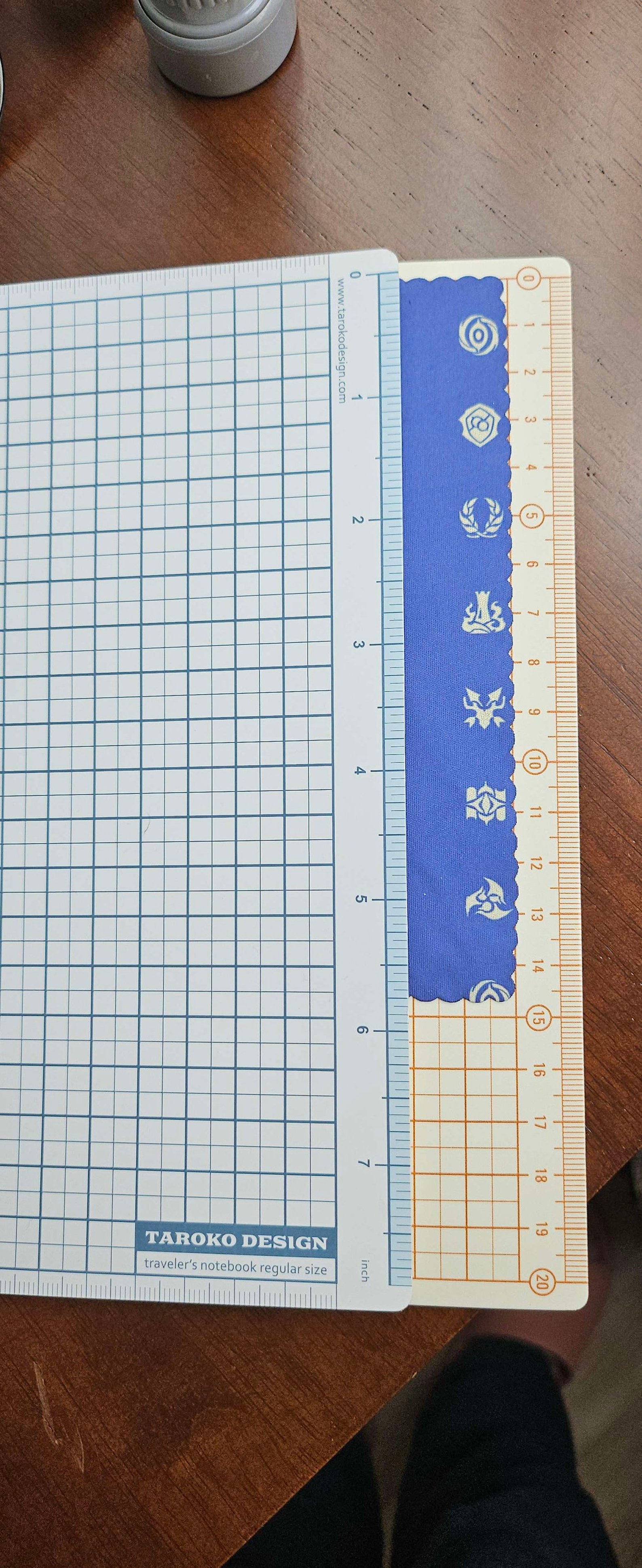 Aeon Symbols, Blue & Yellow, Double-sided Microfiber Cloth || Honkai ...