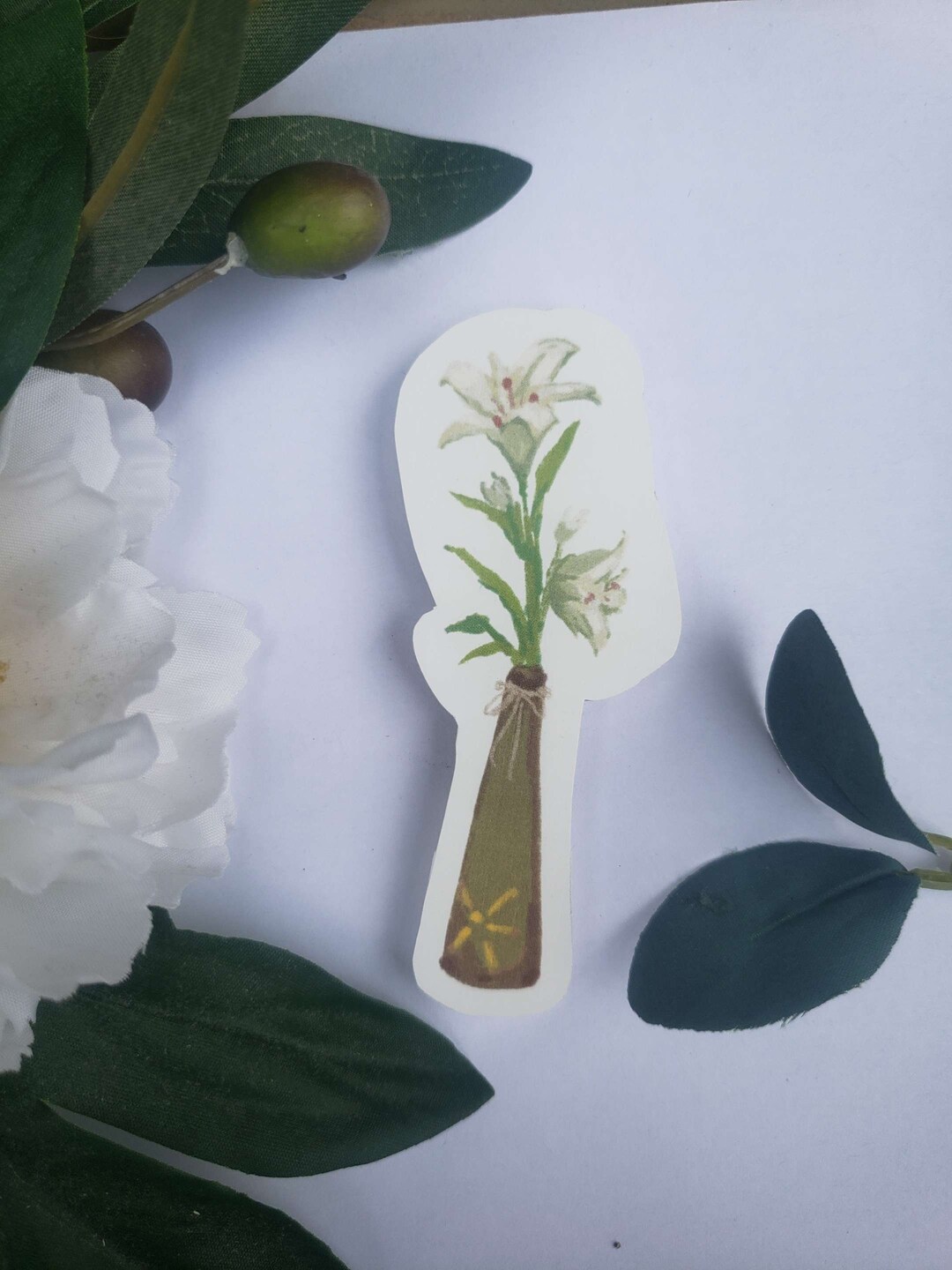 Cecilia Flower Houseplant Sticker (genshin Impact) - Etsy