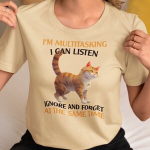 I'm Multitasking I Can Listen Ignore and Forget Shirt, V-neck ...