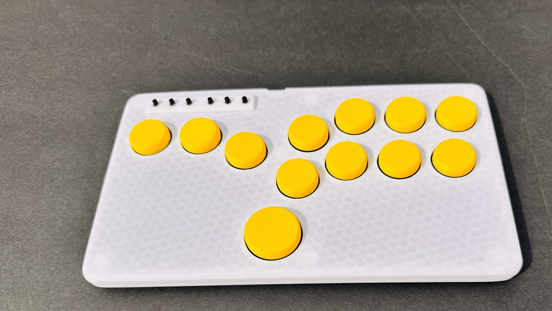 Flatbox Fightstick Arcade Leverless Controller - Etsy
