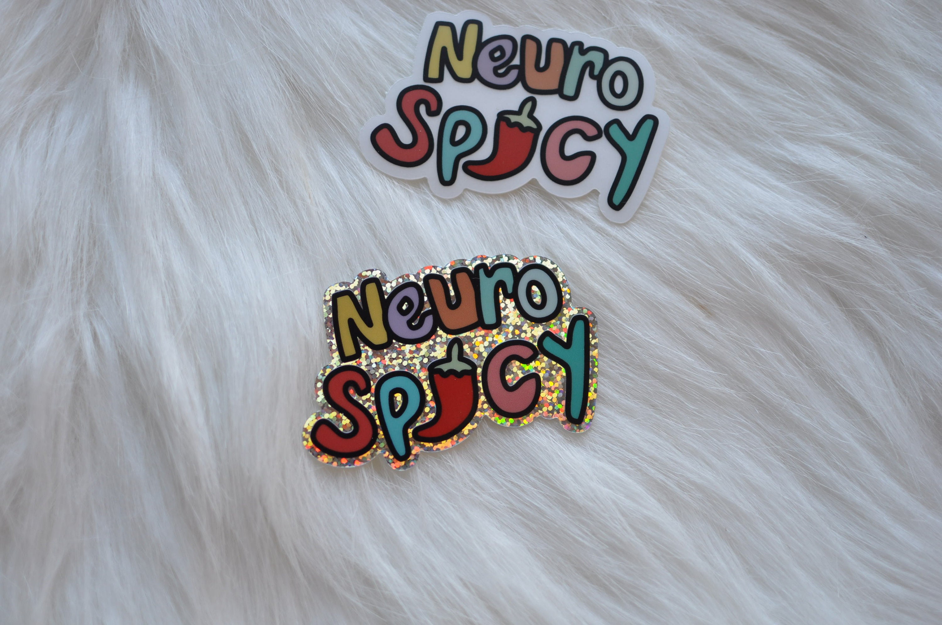Neuro Spicy Sticker Self Care Mental Health Awareness Sticker ...