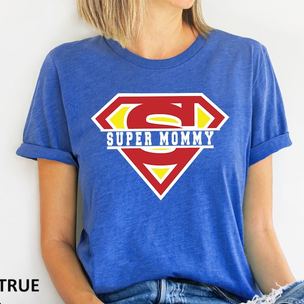Super Mom T Shirt - Etsy