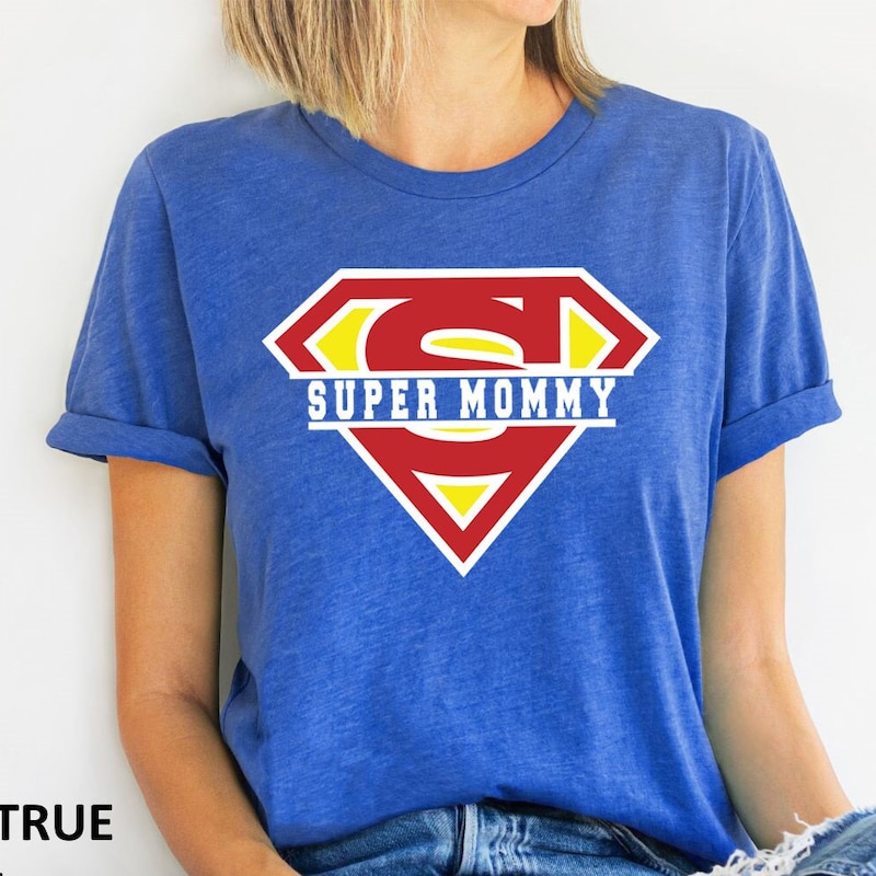 Super Mom T Shirt - Etsy