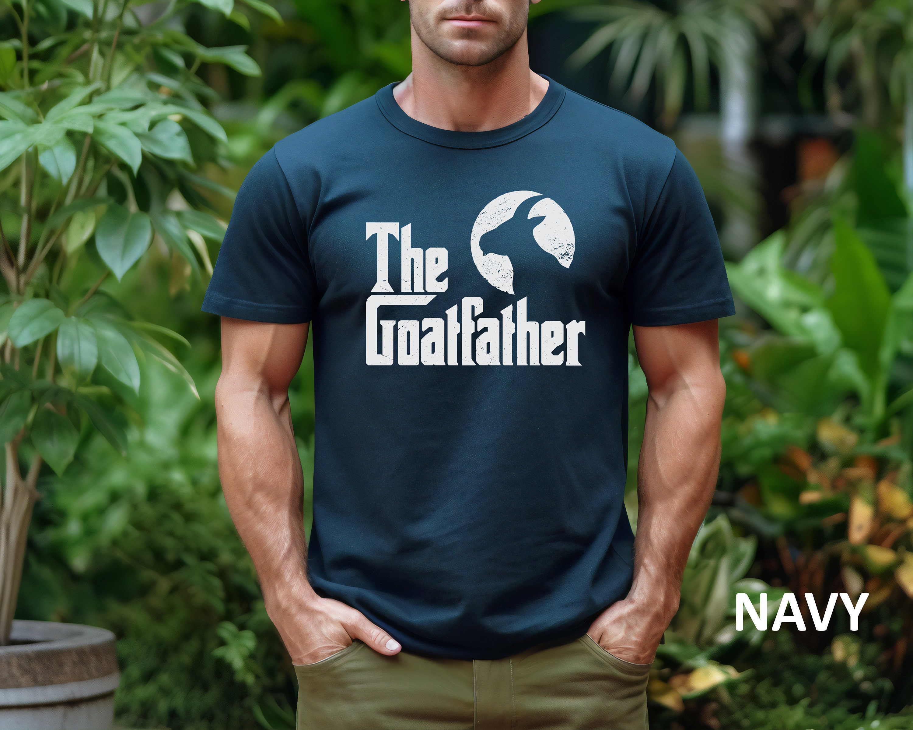 The Goat Father T-shirt, Goat Lover Shirt, Animal Lover Father Gift ...