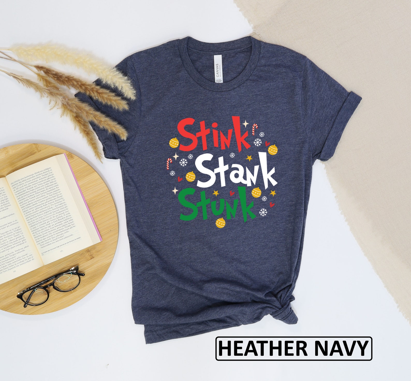Stink Stank Stunk Christmas Shirt: Funny Family Holiday Tee - Etsy