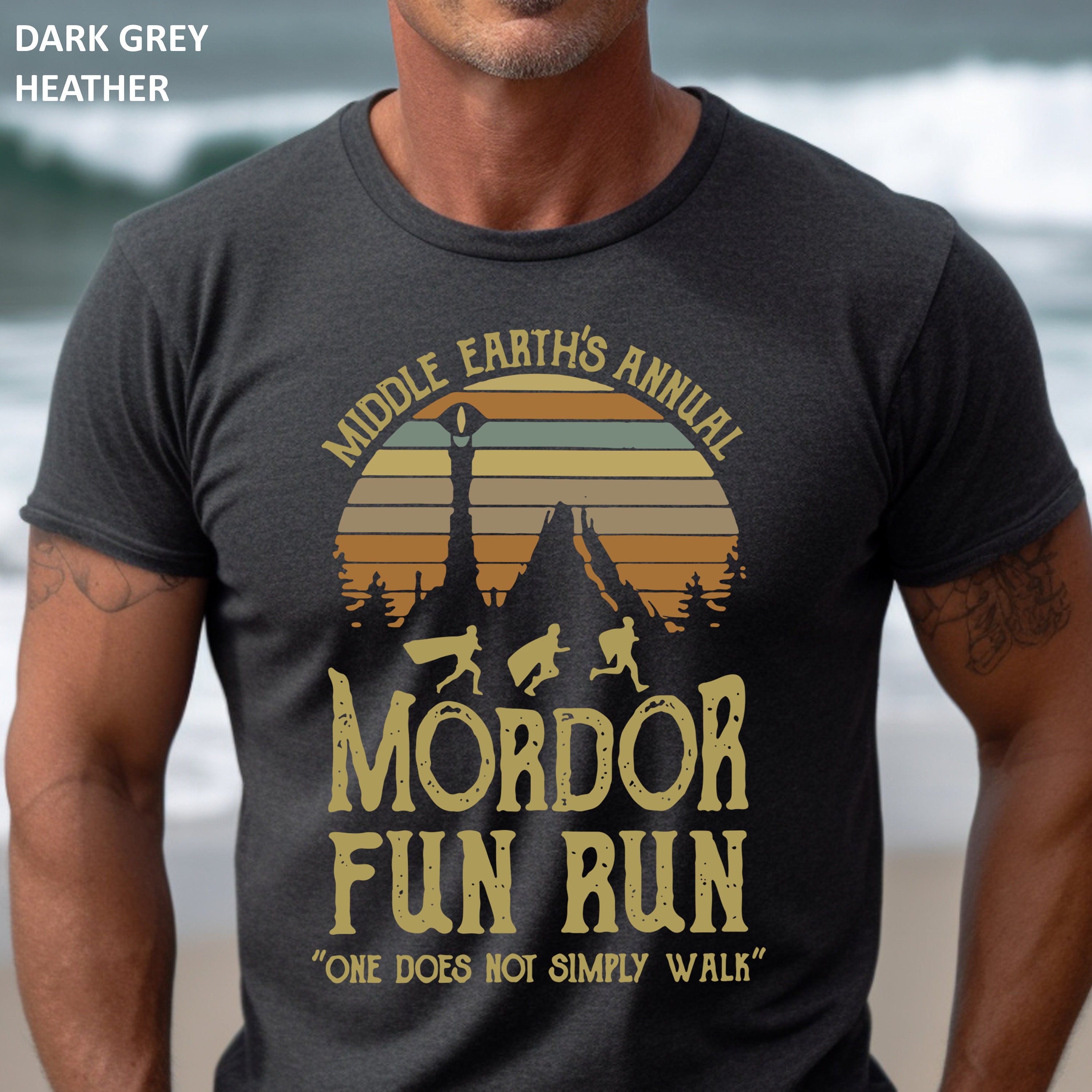 Middle Earth's Annual Mordor Fun Run Shirt, Mordor Fun Run Shirt, Book ...