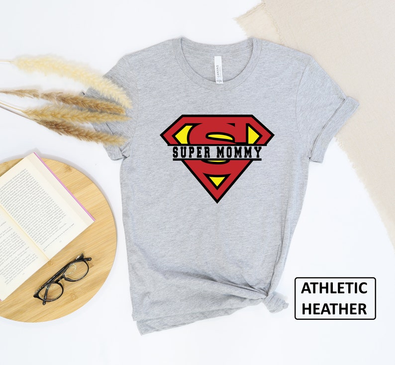 Custom Super Mommy T-shirt, Mother's Day Gift - Etsy