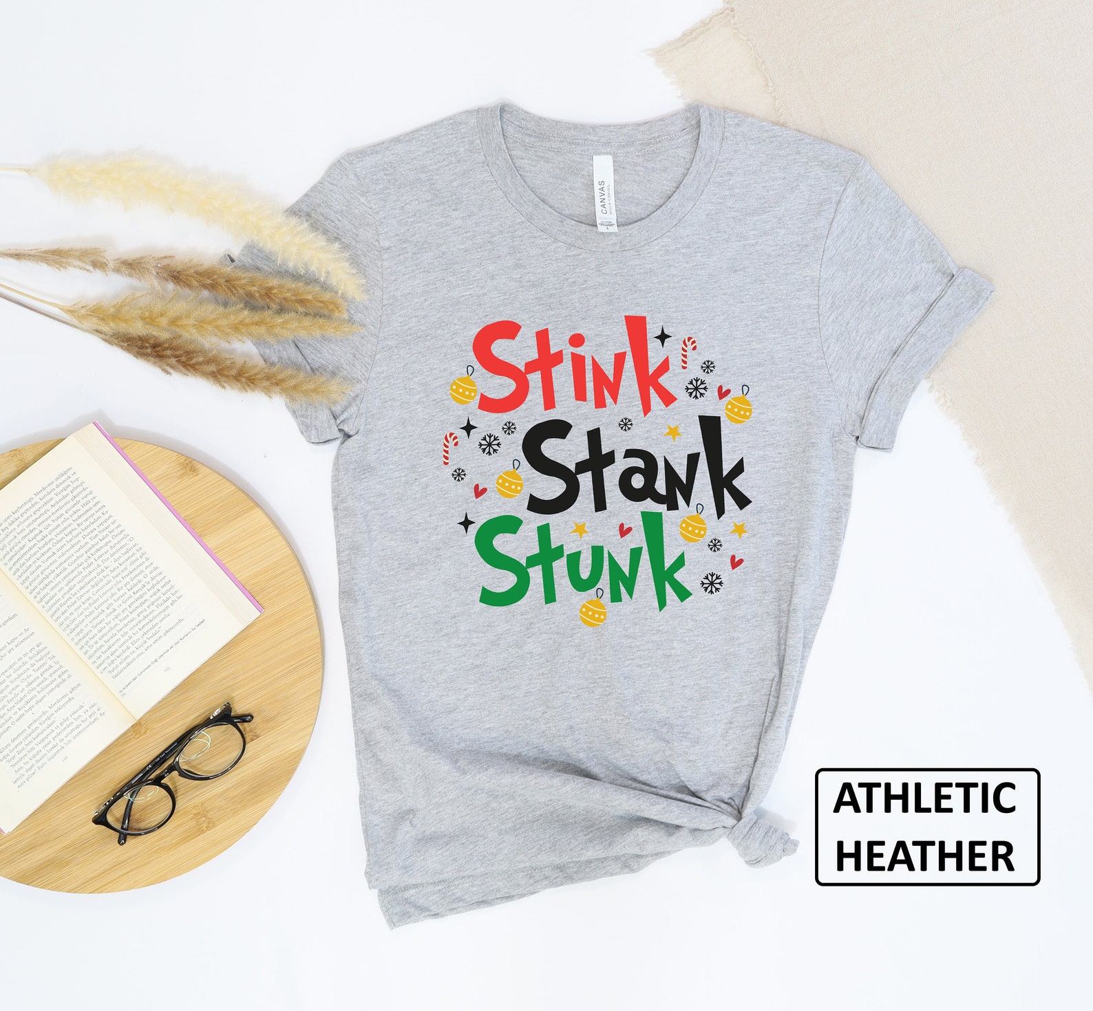 Stink Stank Stunk Christmas Shirt: Funny Family Holiday Tee - Etsy