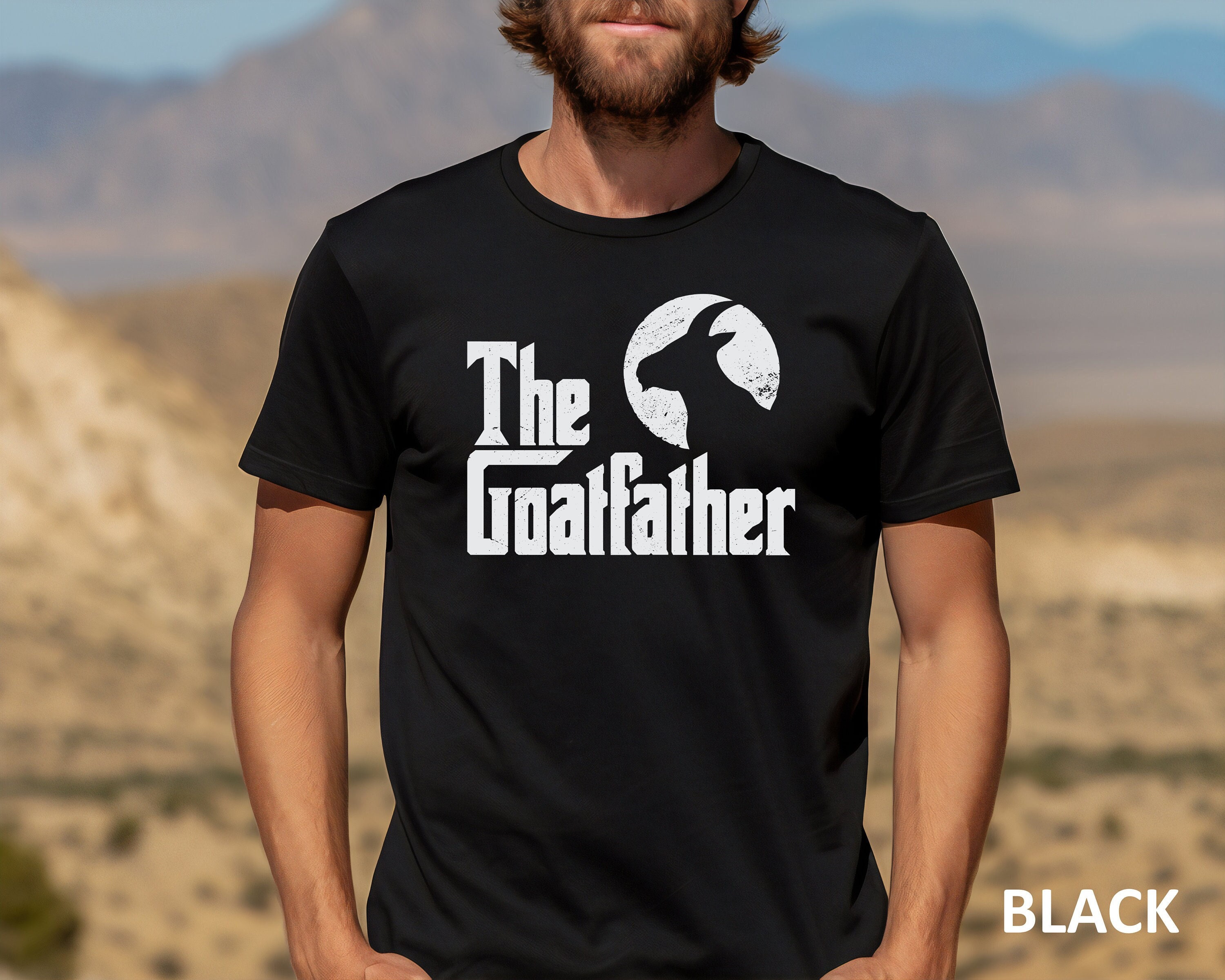 The Goat Father T-shirt, Goat Lover Shirt, Animal Lover Father Gift ...