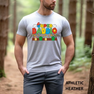 Super Daddio Shirt, Gamer Daddy Gift Shirt, New Daddy Shirt, Father's ...