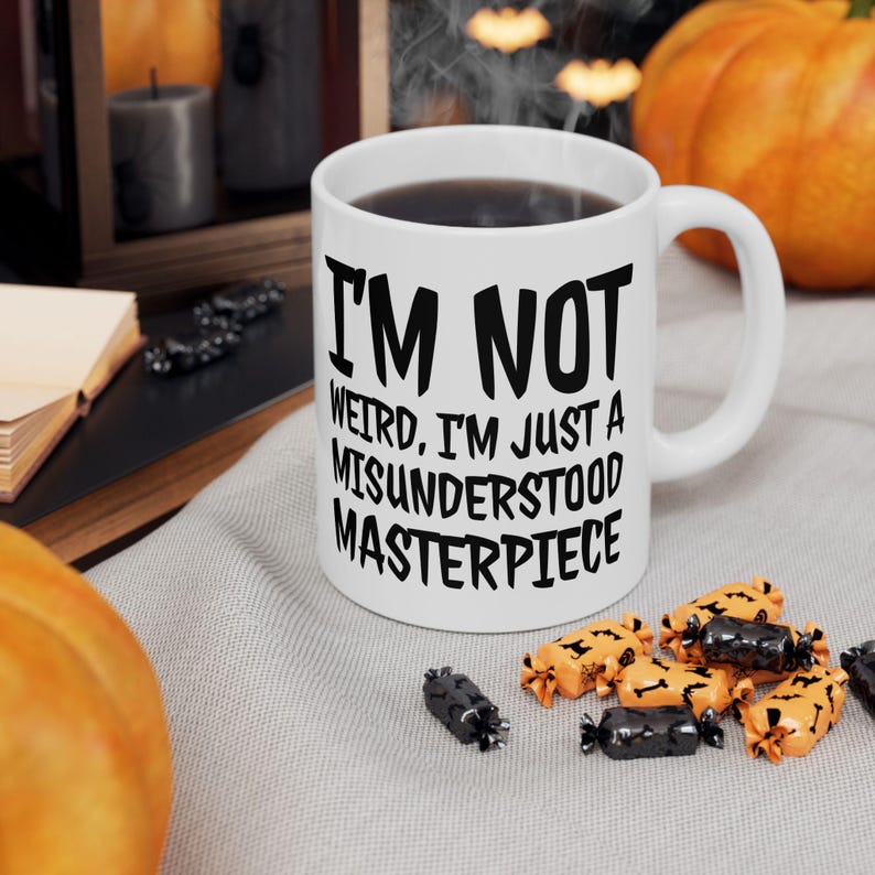 Misunderstood Masterpiece Coffee Mug: Quirky Artist Gift - Etsy