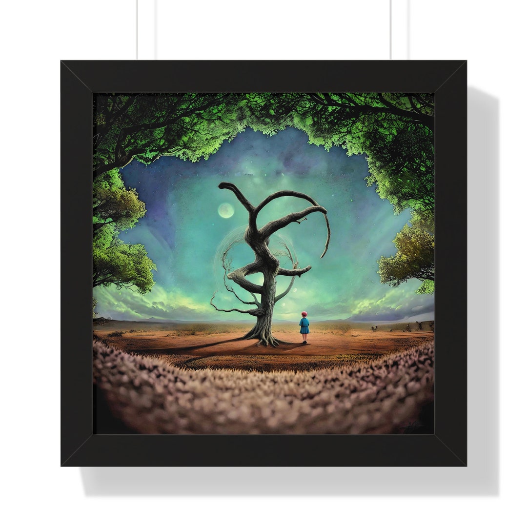 The Dreaming Tree Framed Horizontal Poster, Dave Matthews Inspired ...