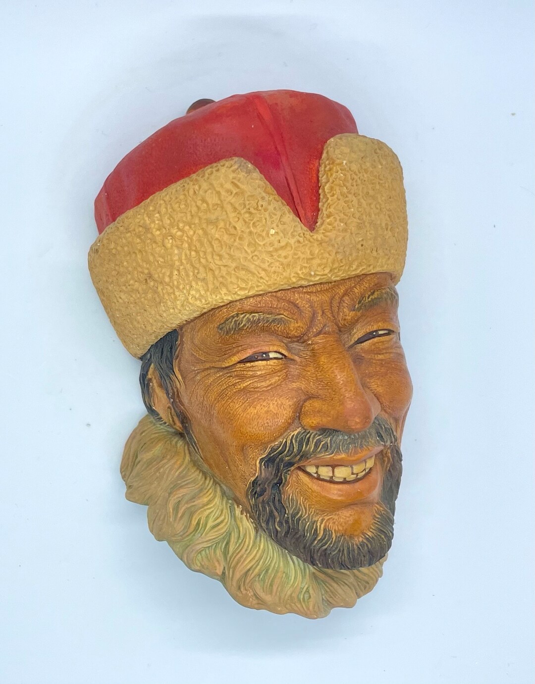 Vintage Bossons "himalayan" Chalkware Head - Collectable Chalkware ...