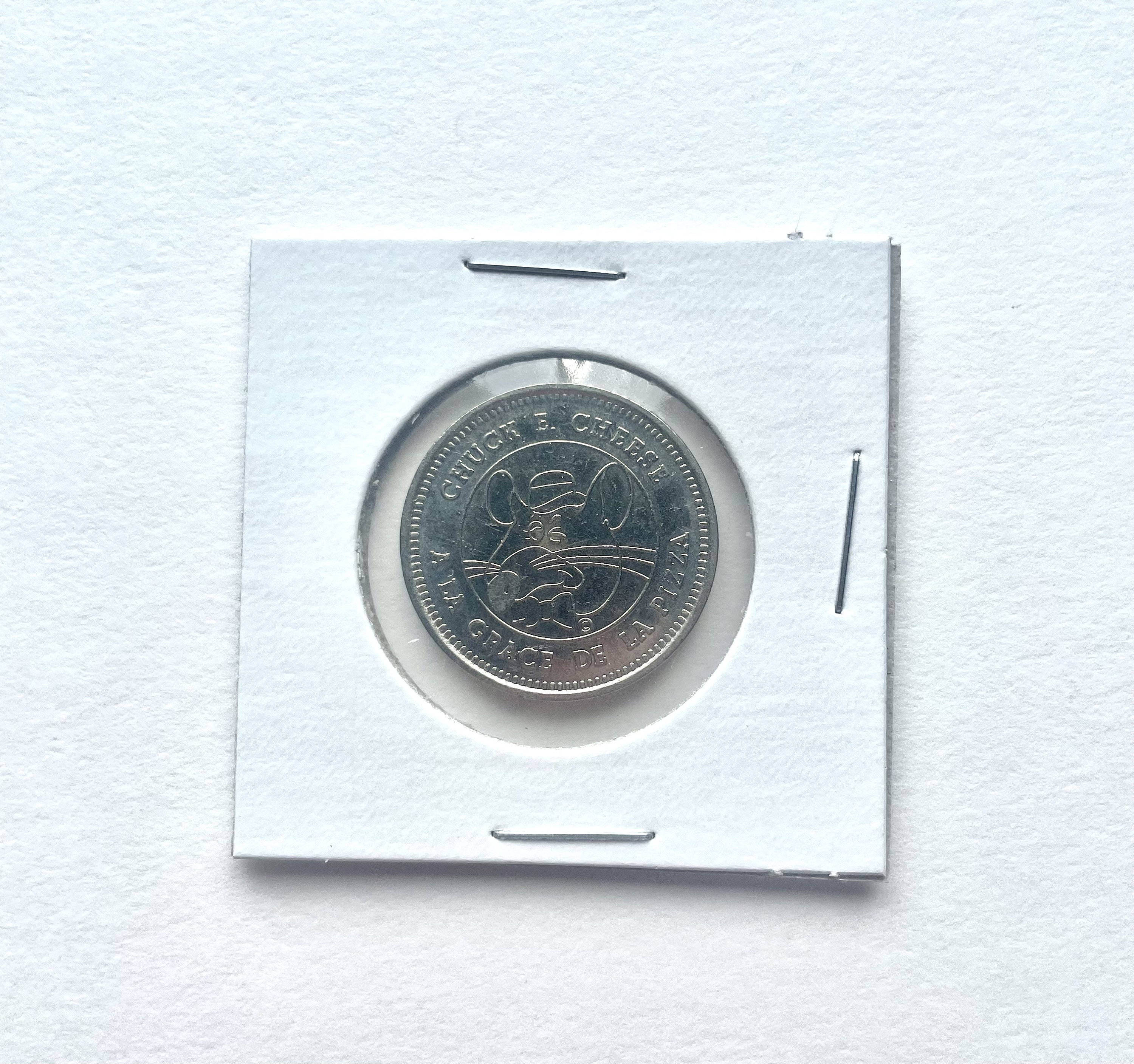 Vintage Chuck E Cheese Token With A La Grace De La Pizza on - Etsy