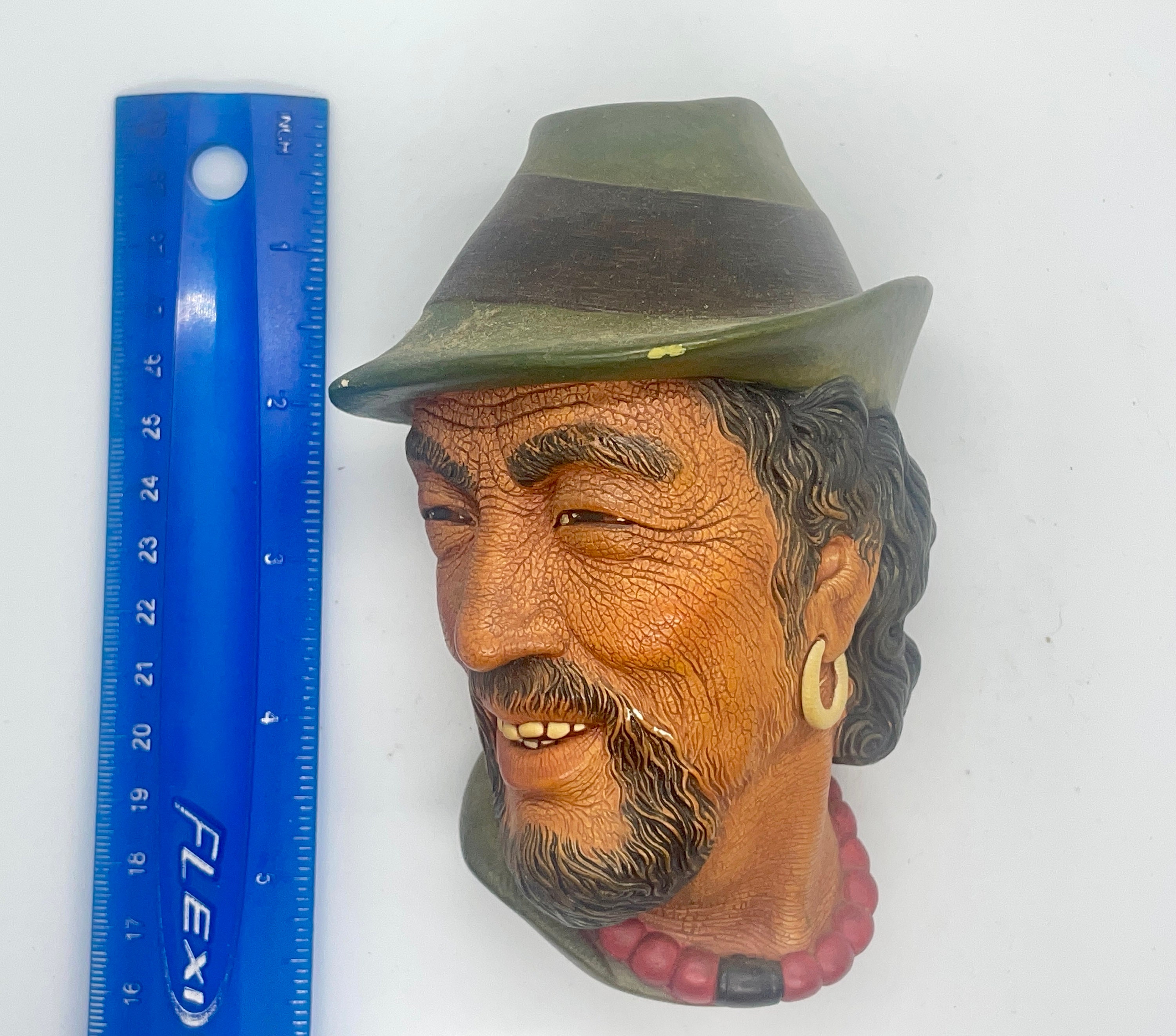 Bossons Tibetan Chalkware Head - Etsy