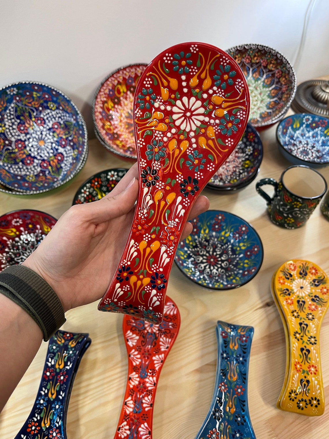 Traditional Handmade Turkish Spoon Holder - Etsy Canada