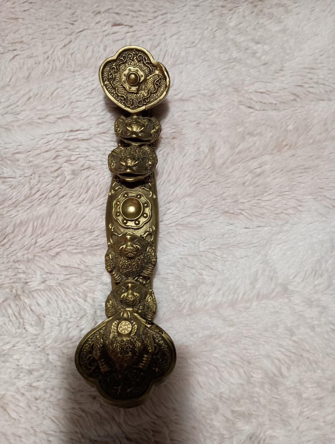 Vintage Gold Door Handle - Etsy