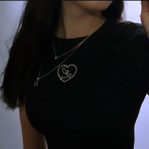 Rhinestone Crop Top - Etsy