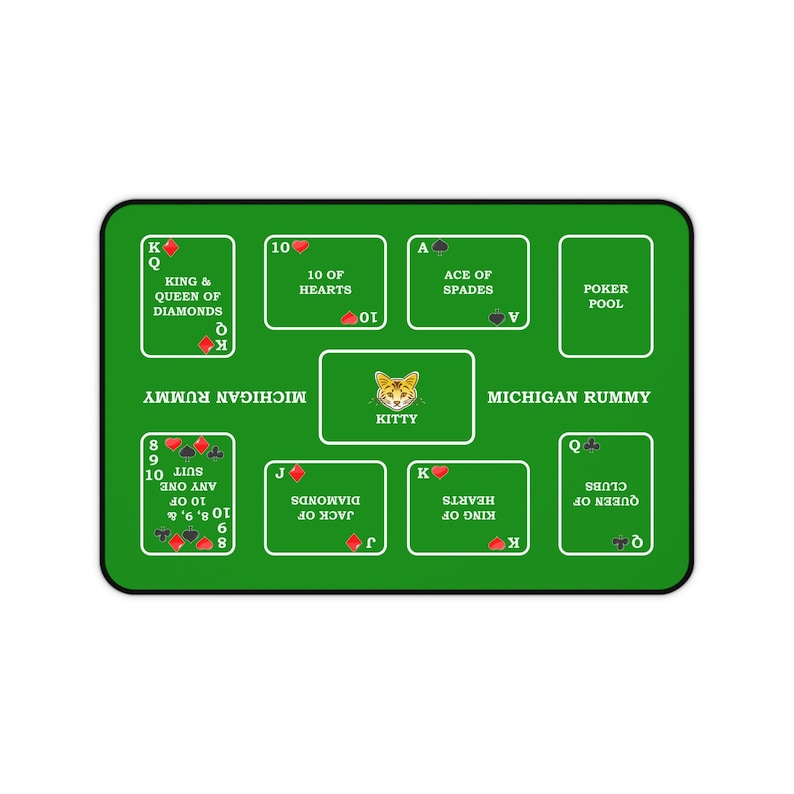 Michigan Rummy Game Mat - Etsy