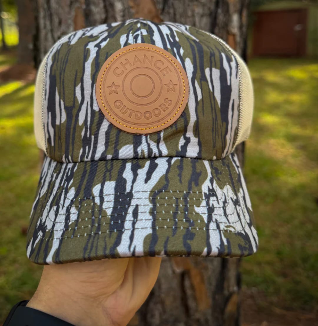 Shotgun Shell Leather Patch Unstructured Hat - Etsy