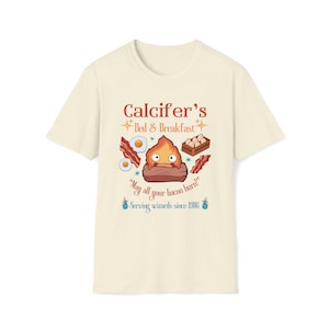 Howl’s Moving Castle Inspired Calcifer's Bed & Breakfast Unisex ...