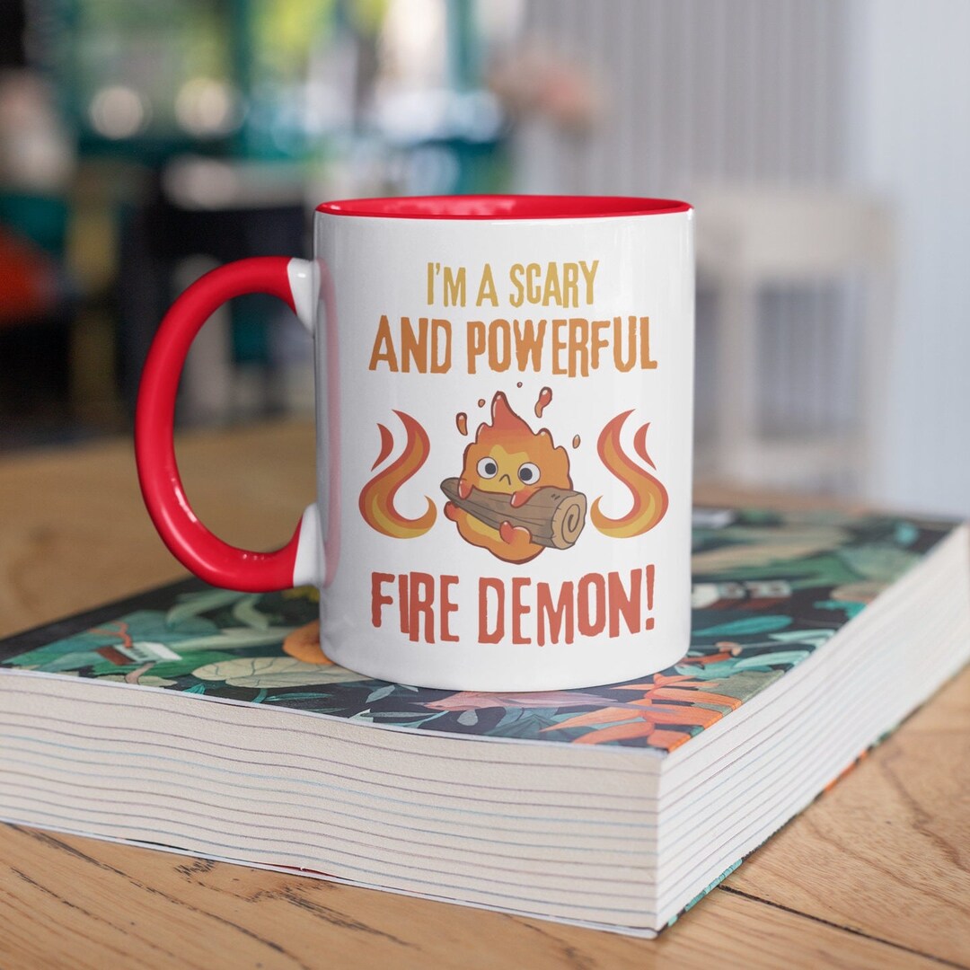 Howl's Moving Castle Inspired Calcifer Scary and Powerful - Etsy