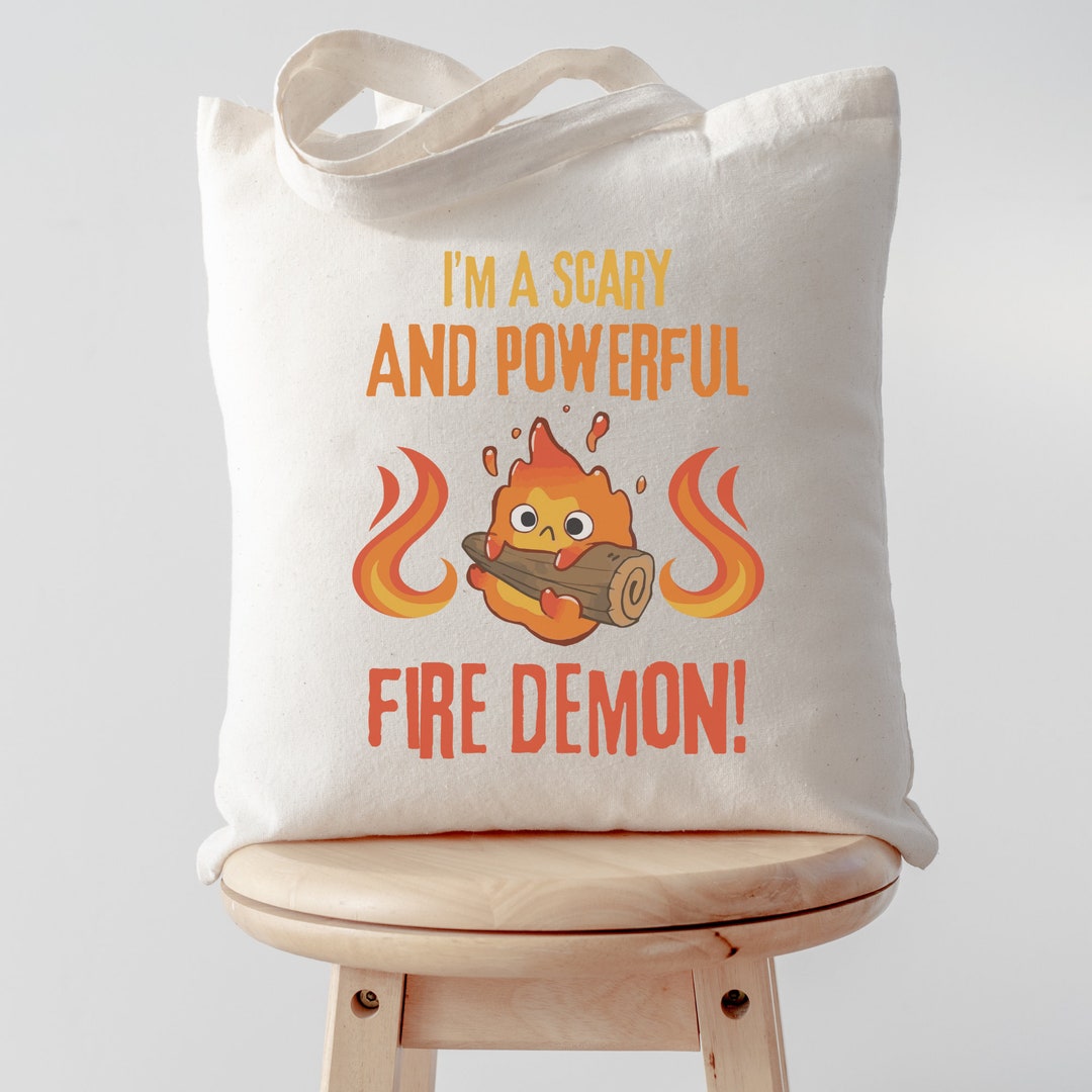 Howl's Moving Castle Inspired Calcifer Scary and Powerful Fire Demon ...