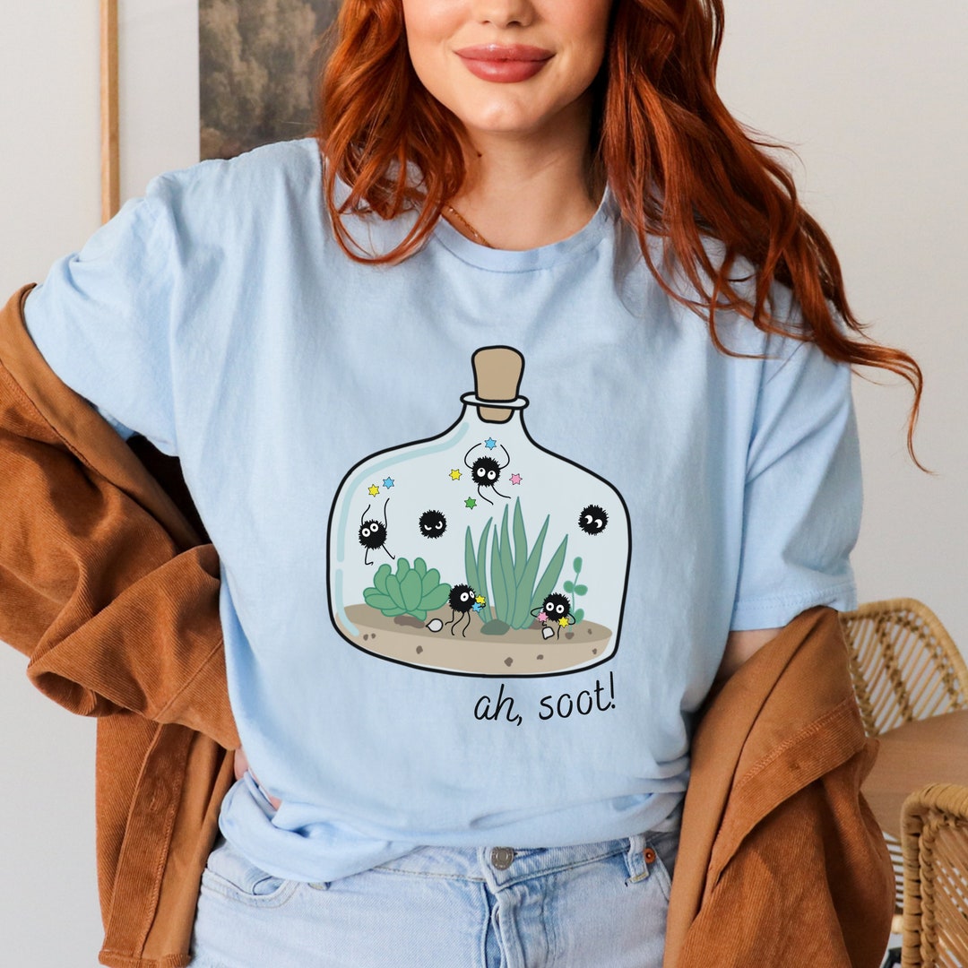 Spirited Away Inspired Soot Sprites Ah Soot Unisex Softstyle T-shirt - Etsy