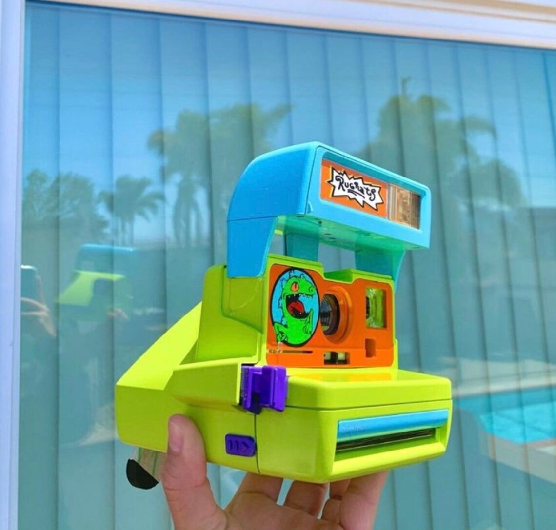 Rugrats Reptar Polaroid Camera - Etsy