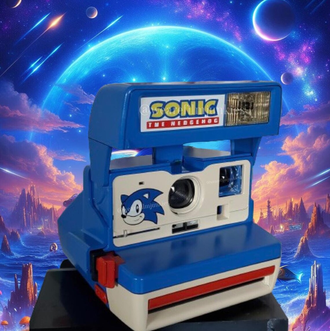 Sonic Polaroid Camera - Etsy