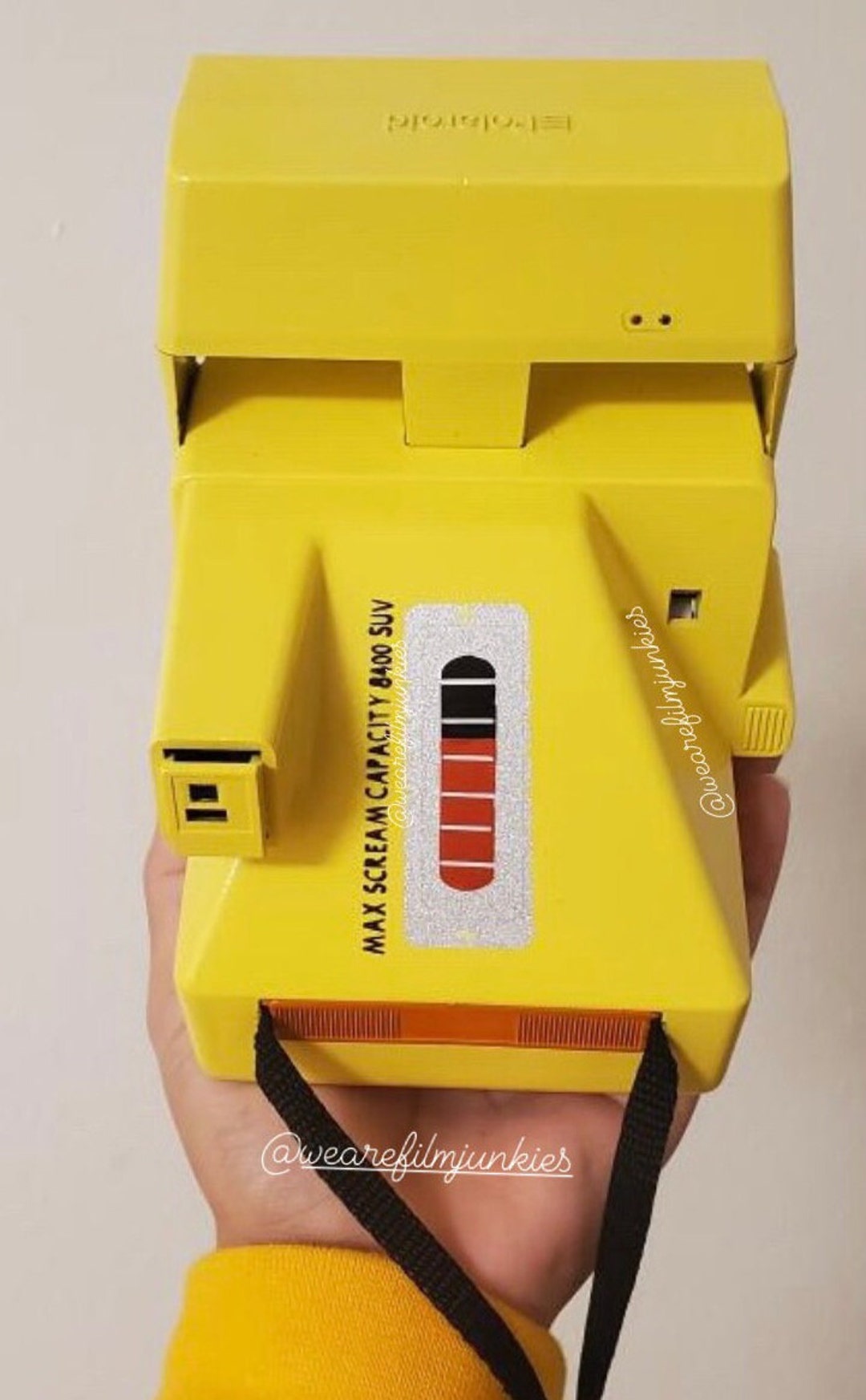 Monsters Inc Scream Can Polaroid Camera - Etsy