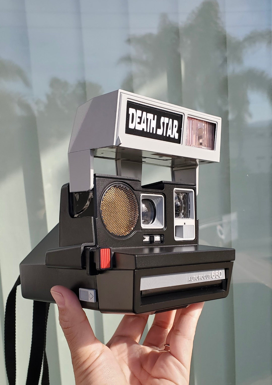 Death Star Polaroid Camera - Etsy