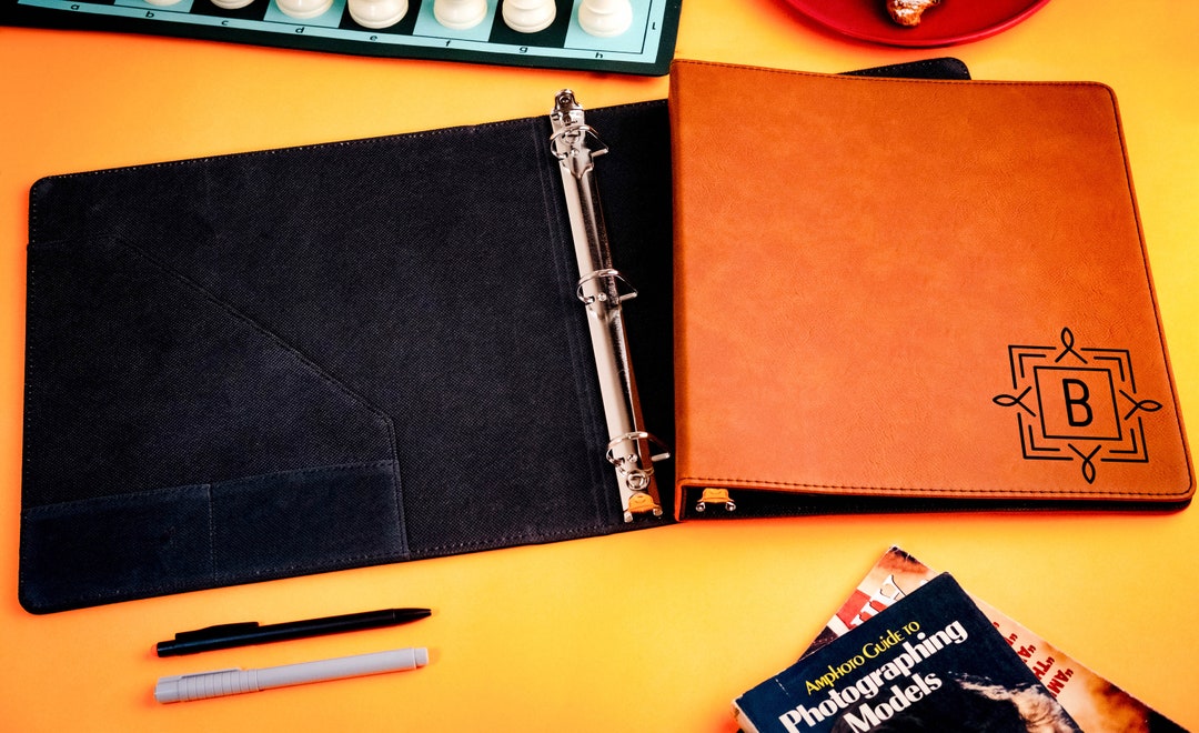 Personalized Binder, Custom Binder, Engraving Monogrammed Binder ...