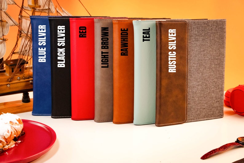 Engraved Flapped Portfolio, Personalized Laser Engraved Portfolio ...