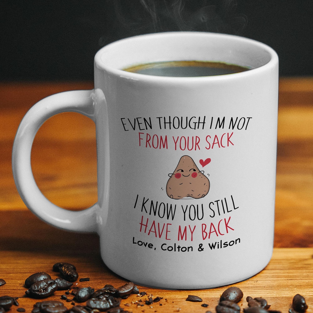 Personalized Step Dad Mug, Funny Step Dad Mug, Father's Day Gift, Funny ...