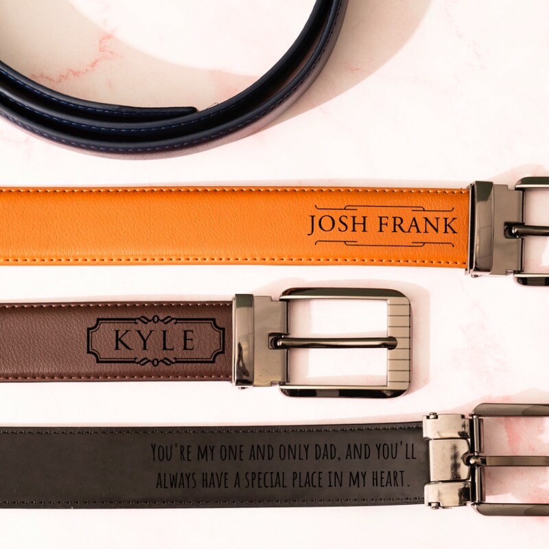 Personalized Mens Belt - Etsy