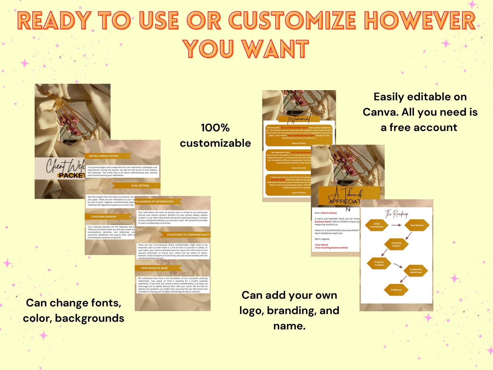 Client Welcome Pack Template|client Onboarding Template|client Welcome ...