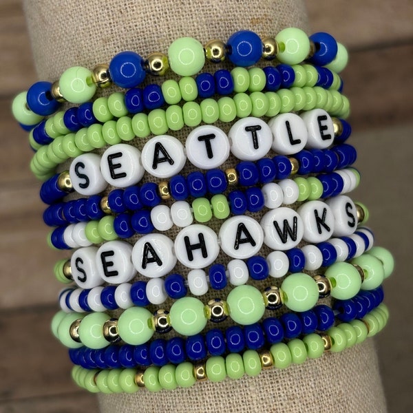 Seahawks Bracelet - Etsy