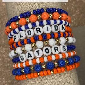 University of Florida Inspired Bracelets | Florida Gators Bracelets ...