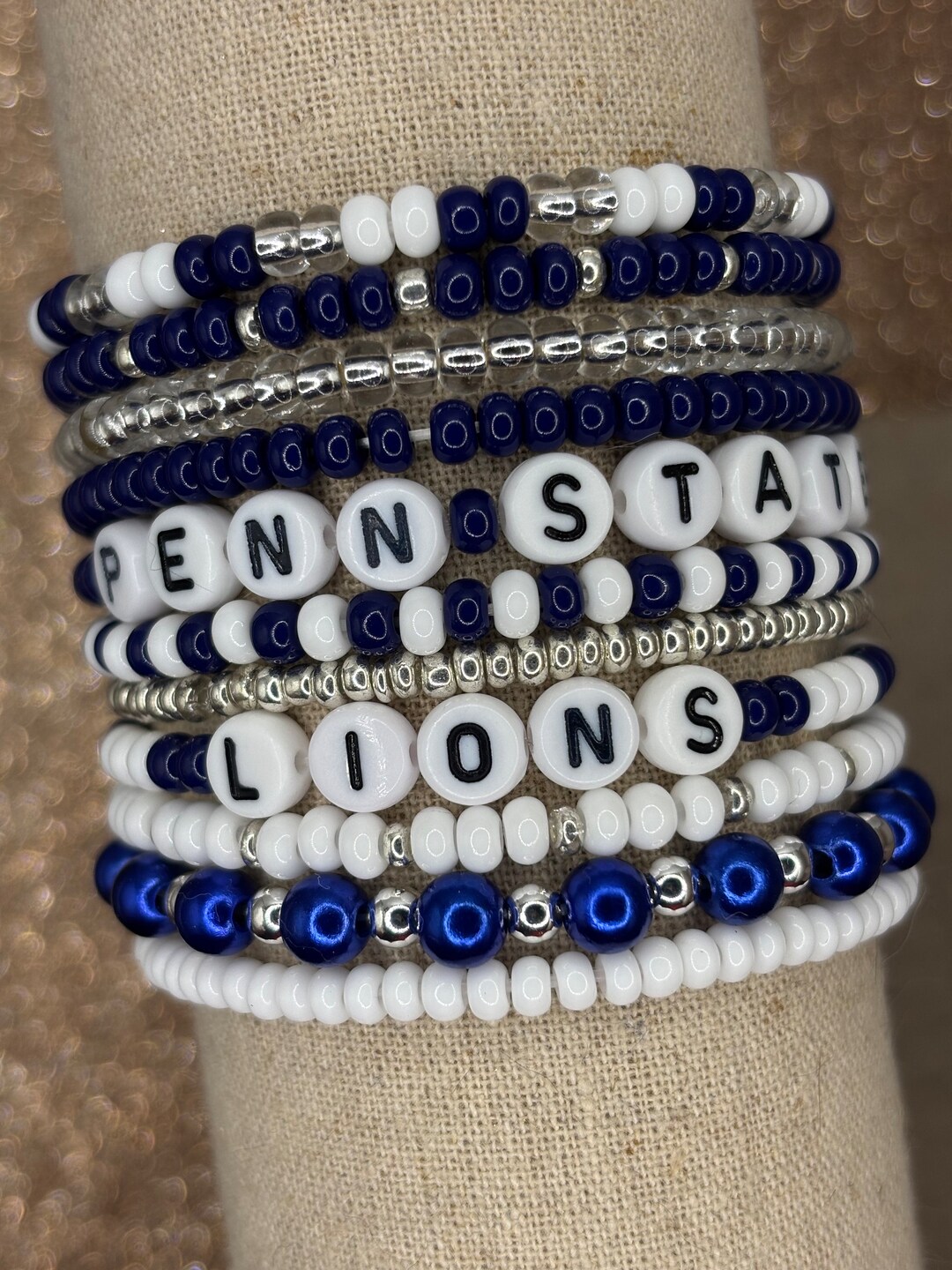 Penn State Lions Inspired Bracelets | Penn State University Bracelets ...