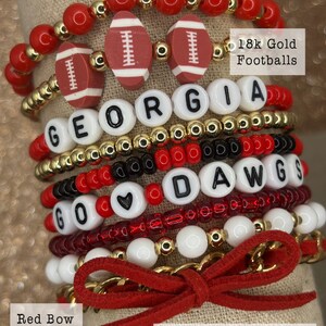 Georgia Bulldogs Inspired Bracelets | Georgia University Bracelets ...