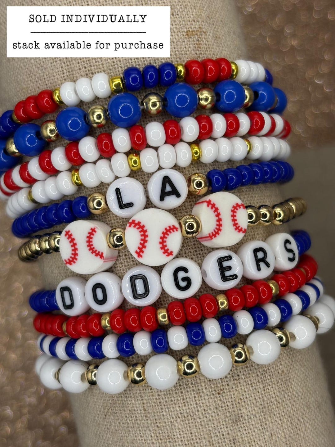 LA Dodgers Inspired Bracelets | Dodgers Bracelet | Dodgers Baseball ...
