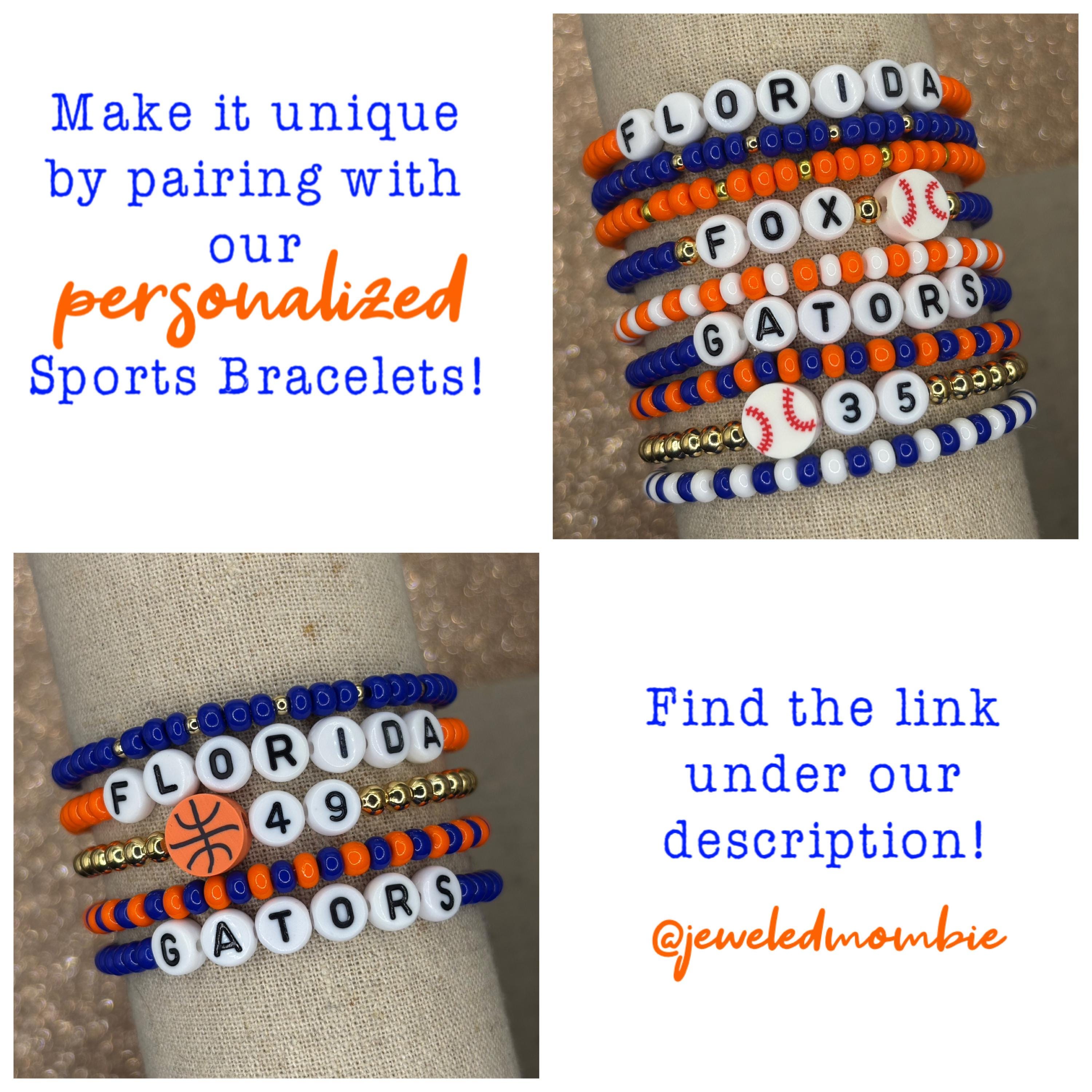 University of Florida Inspired Bracelets | Florida Gators Bracelets ...