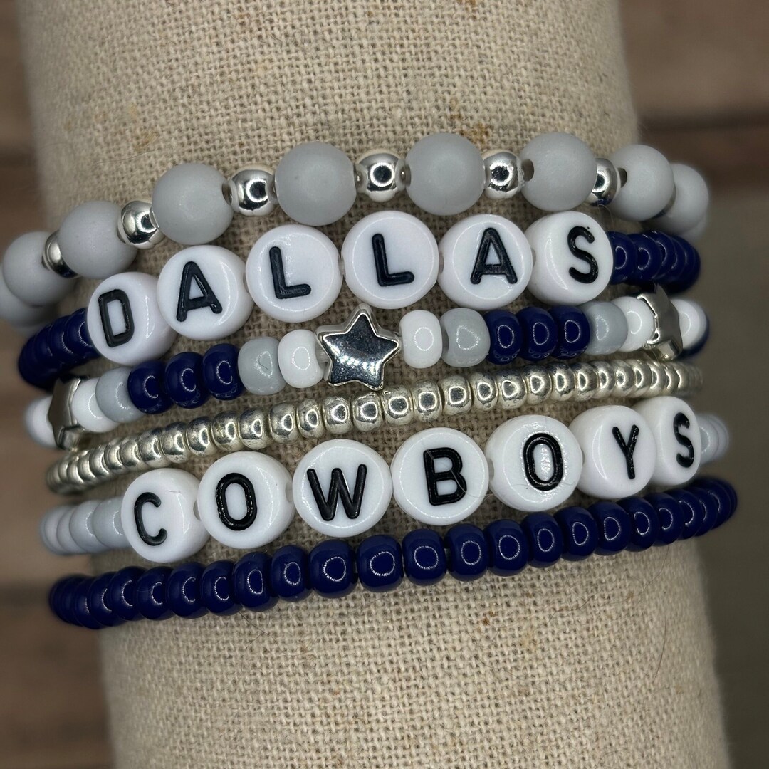 Dallas Cowboys Bracelets Cowboys Bracelets NFL Bracelets Dallas Cowboys ...