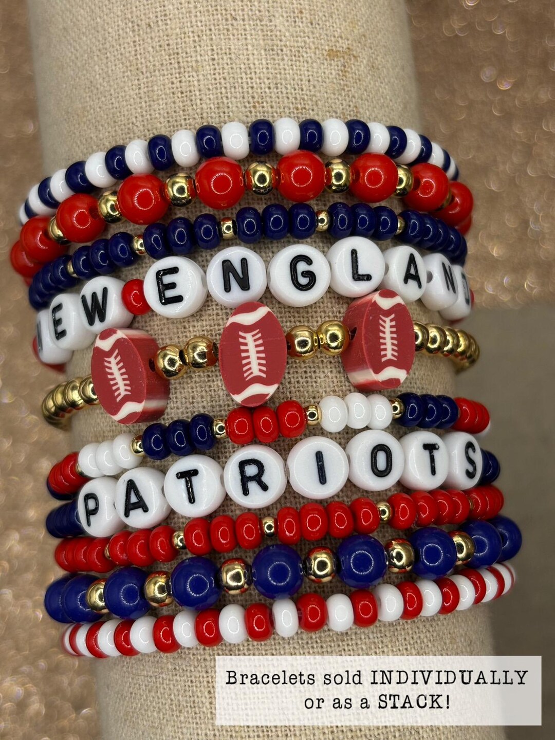 New England Patriots Bracelets | Patriots Bracelets | Football ...