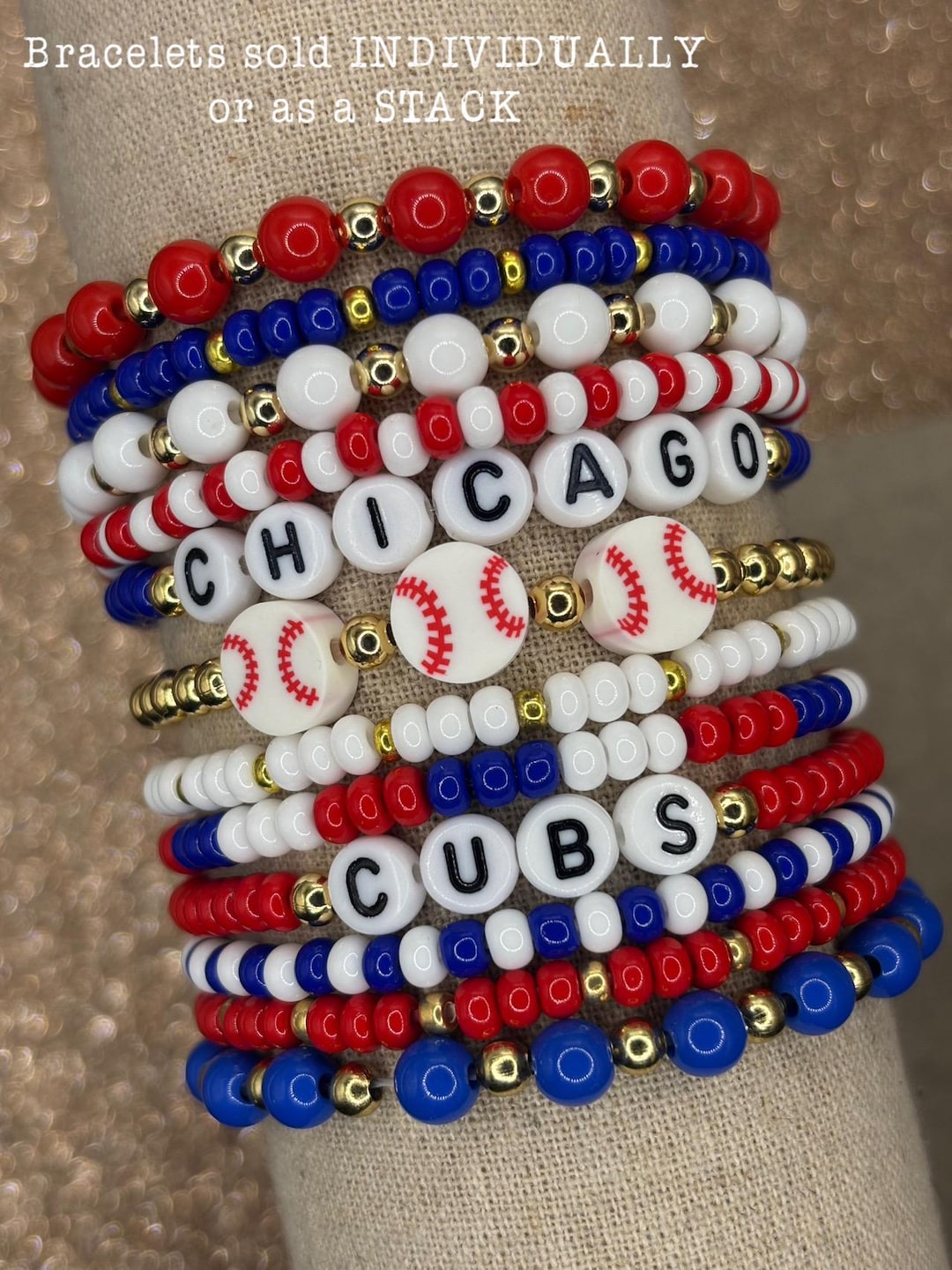 Chicago Cubs Inspired Bracelets | Baseball Bracelets | Chicago Cubs ...