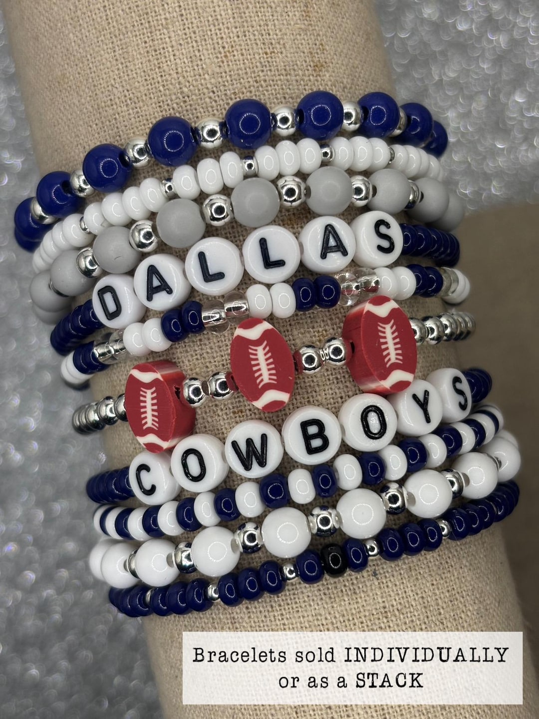Dallas Cowboys Bracelets | Cowboys Bracelets | Football Bracelets ...