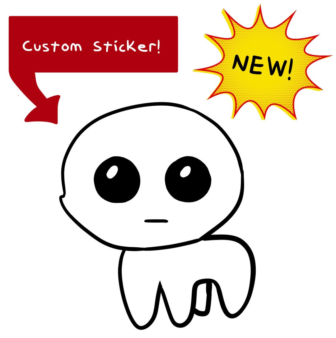 Custom TBH Creature Stickers - Etsy