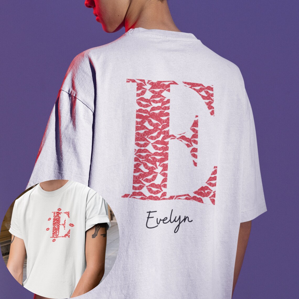 Viral Kiss T-shirt, Girlfriend Kiss Shirt, DIY Kiss Shirt, Valentine's ...